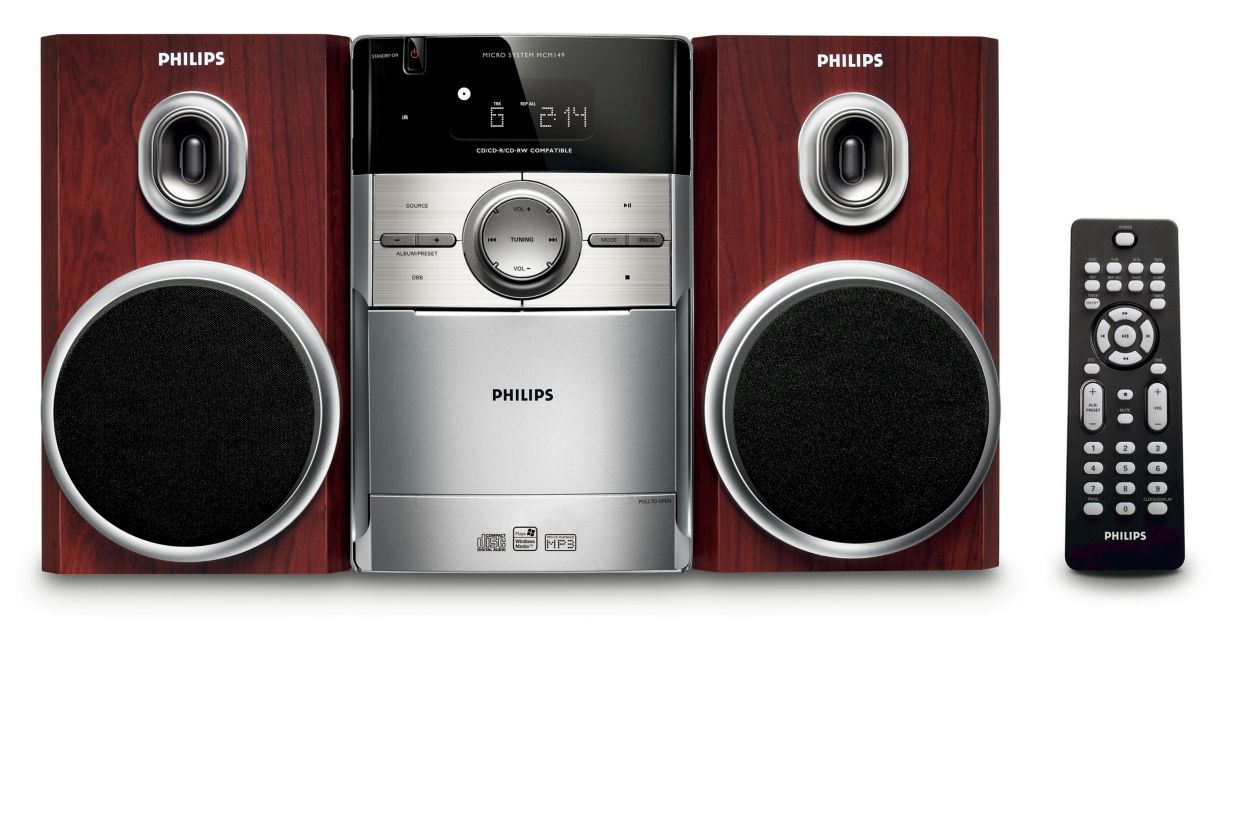 Micro Hi-Fi System MCM149/98 | Philips