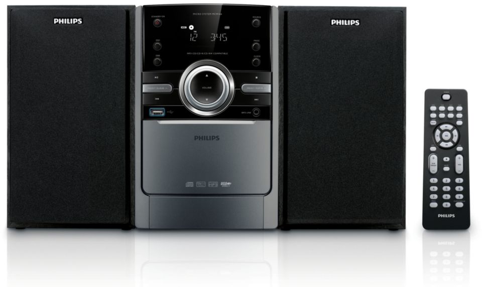 Micro Hi-Fi System MCM166/05 | Philips