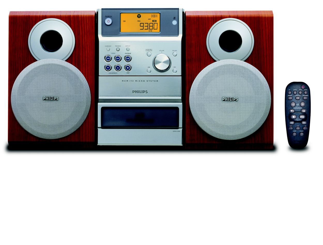 HiFi-Microsystem MCM190/22 | Philips