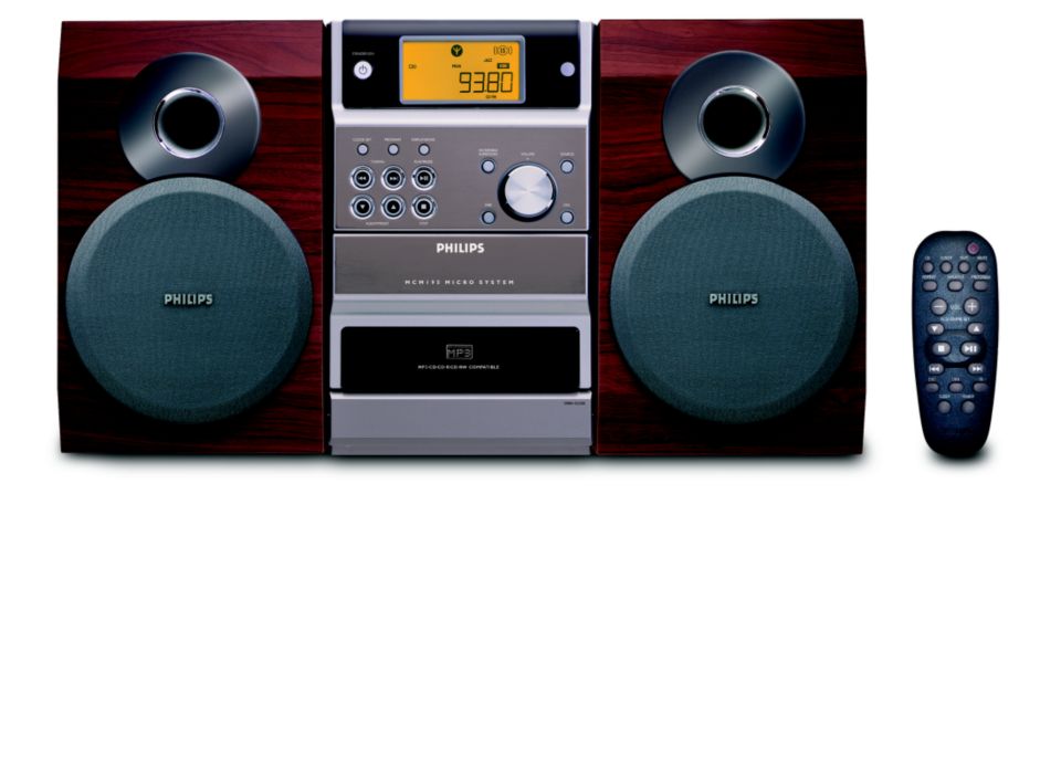 Micro Hi-Fi System MCM195/37 | Philips
