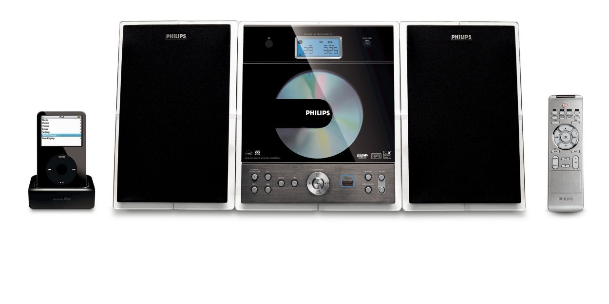 Micro Hi-Fi System MCM239D/05 | Philips