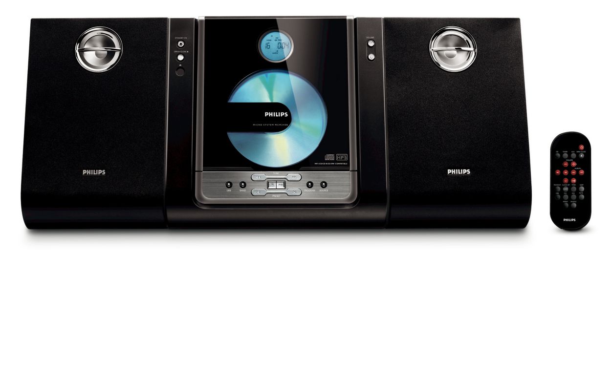 Micro Hi-Fi System MCM240B/98 | Philips
