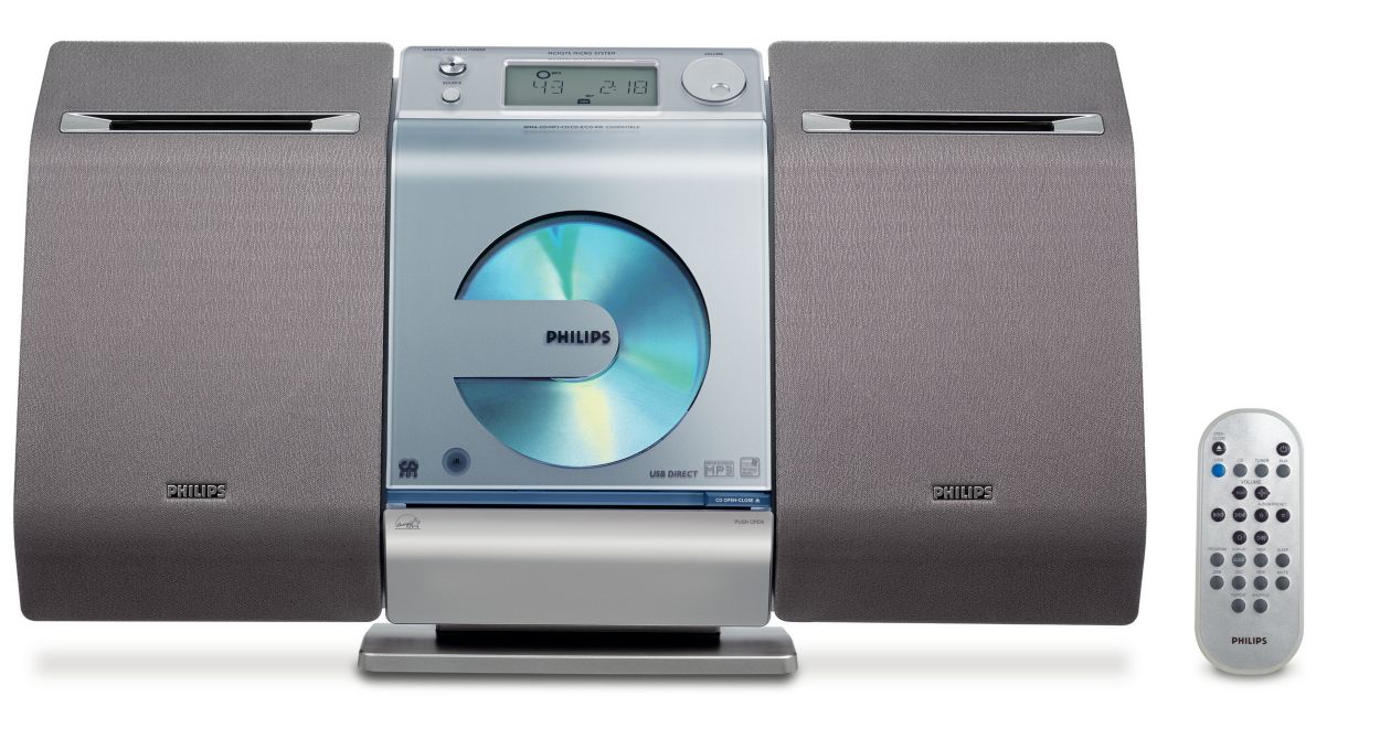 Micro System Hi-Fi MCM275/BK | Philips