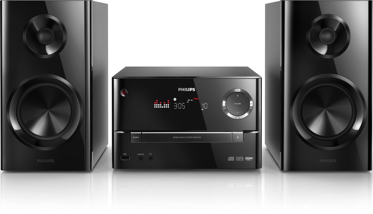 Micro music system MCM3150/12 | Philips