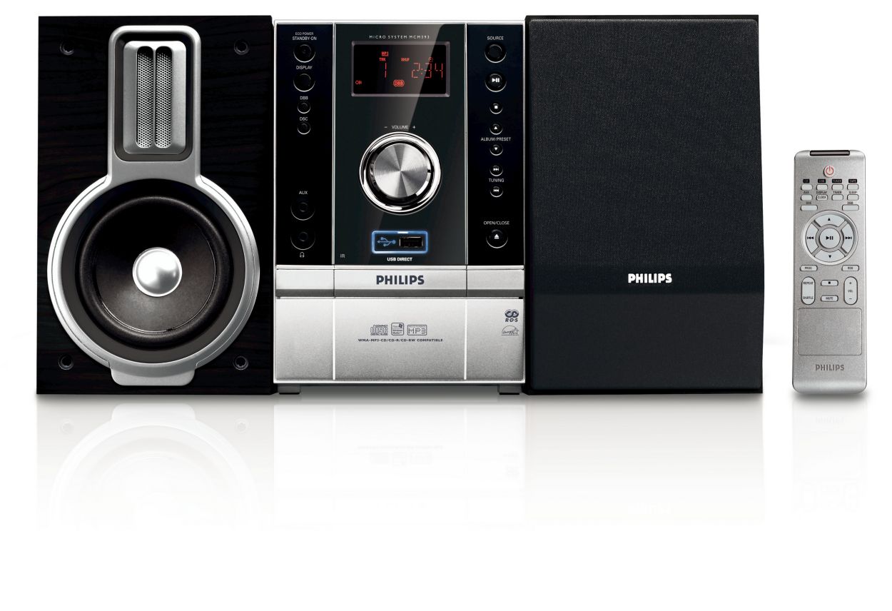 HiFi-Microsystem MCM393/12 | Philips