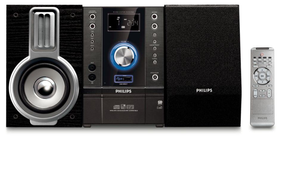 Micro Hi-Fi System MCM398D/05 | Philips