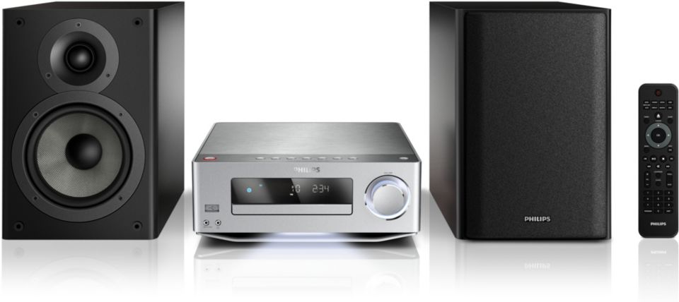 Micro HiFi-systeem met componentontwerp MCM7000/12 | Philips