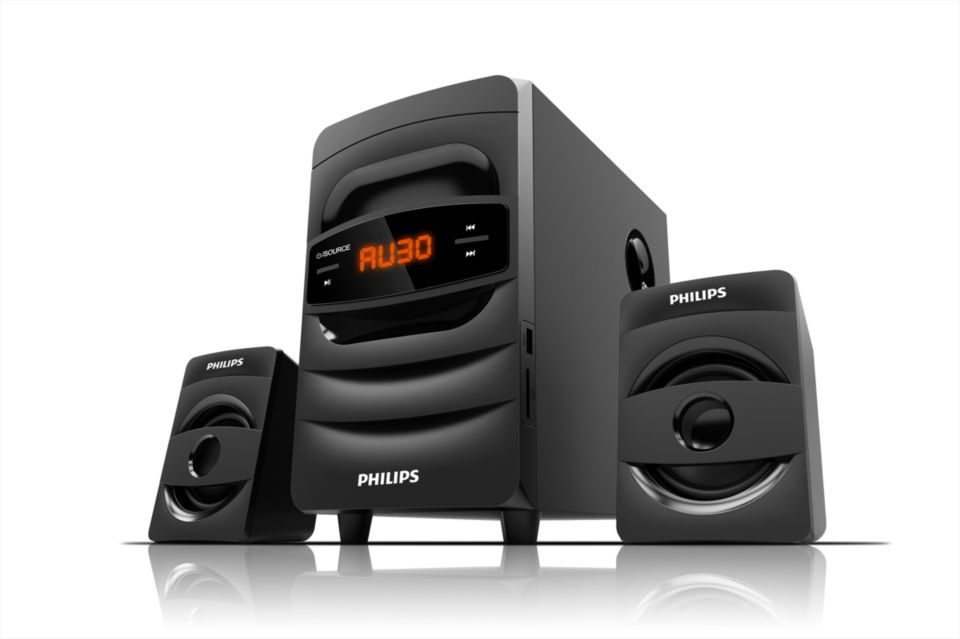 Multimedia Speakers 2.1 MMS2625B/94 | Philips