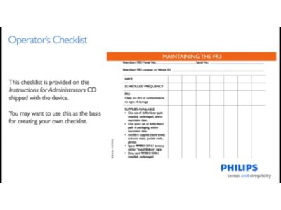 Philips Healthcare | HeartStart FR3 support