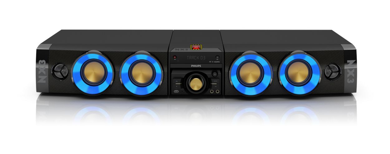 Mini Hi-Fi System com DVD NTRX300X/78 | Philips