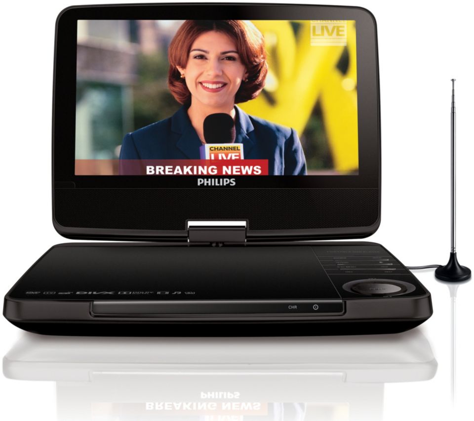 Портативный DVD-плеер PD9028/51 | Philips