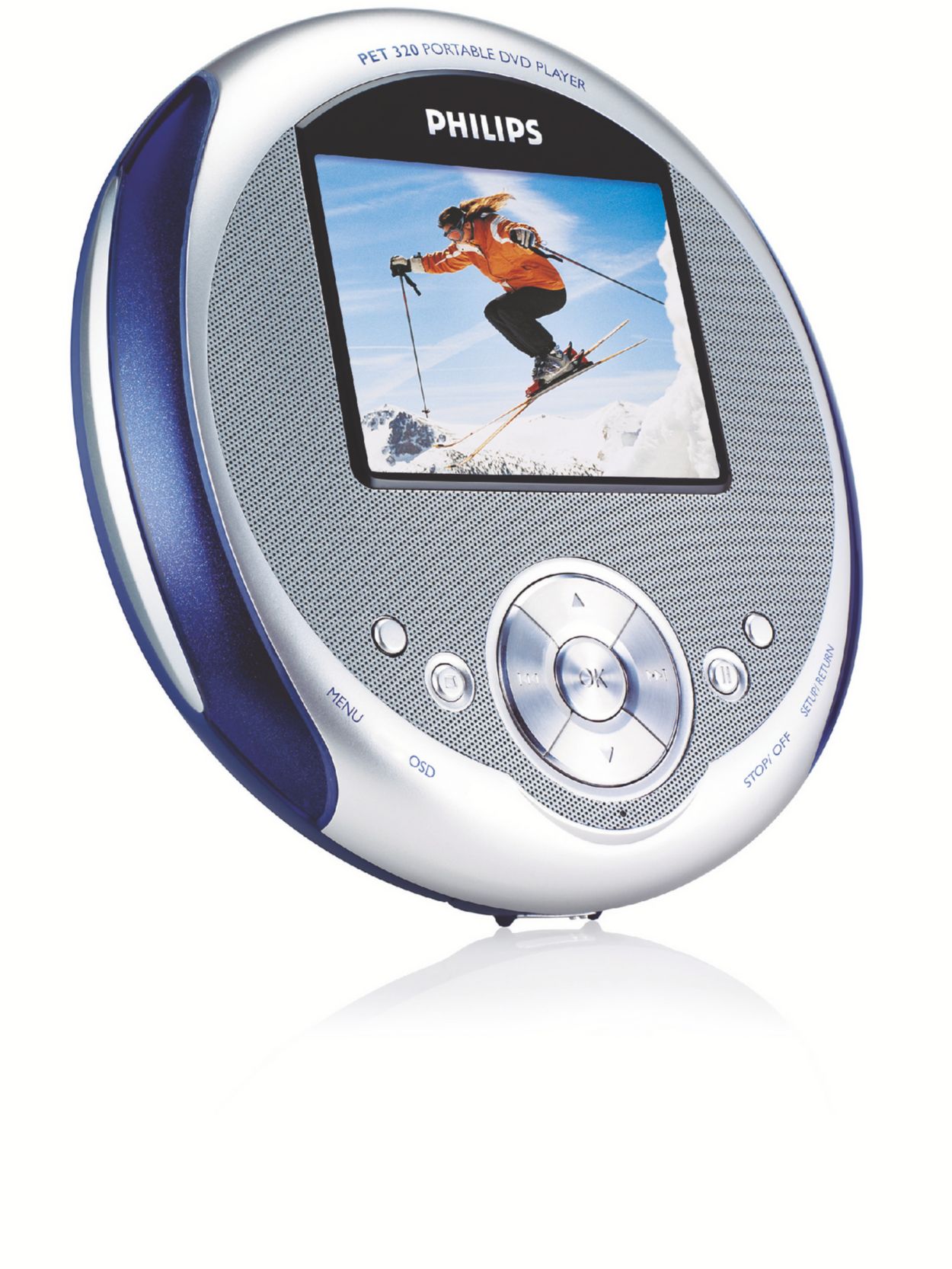 Tragbarer DVD-Player PET320/00 | Philips