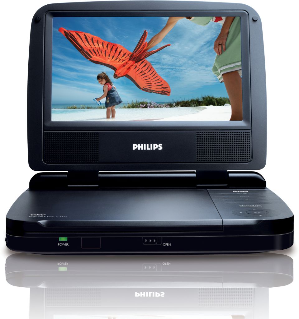 Reproductor de DVD portátil PET721D/12 | Philips