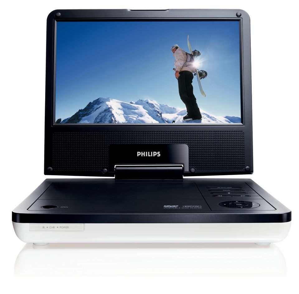 Přenosný DVD přehrávač PET816/12 | Philips