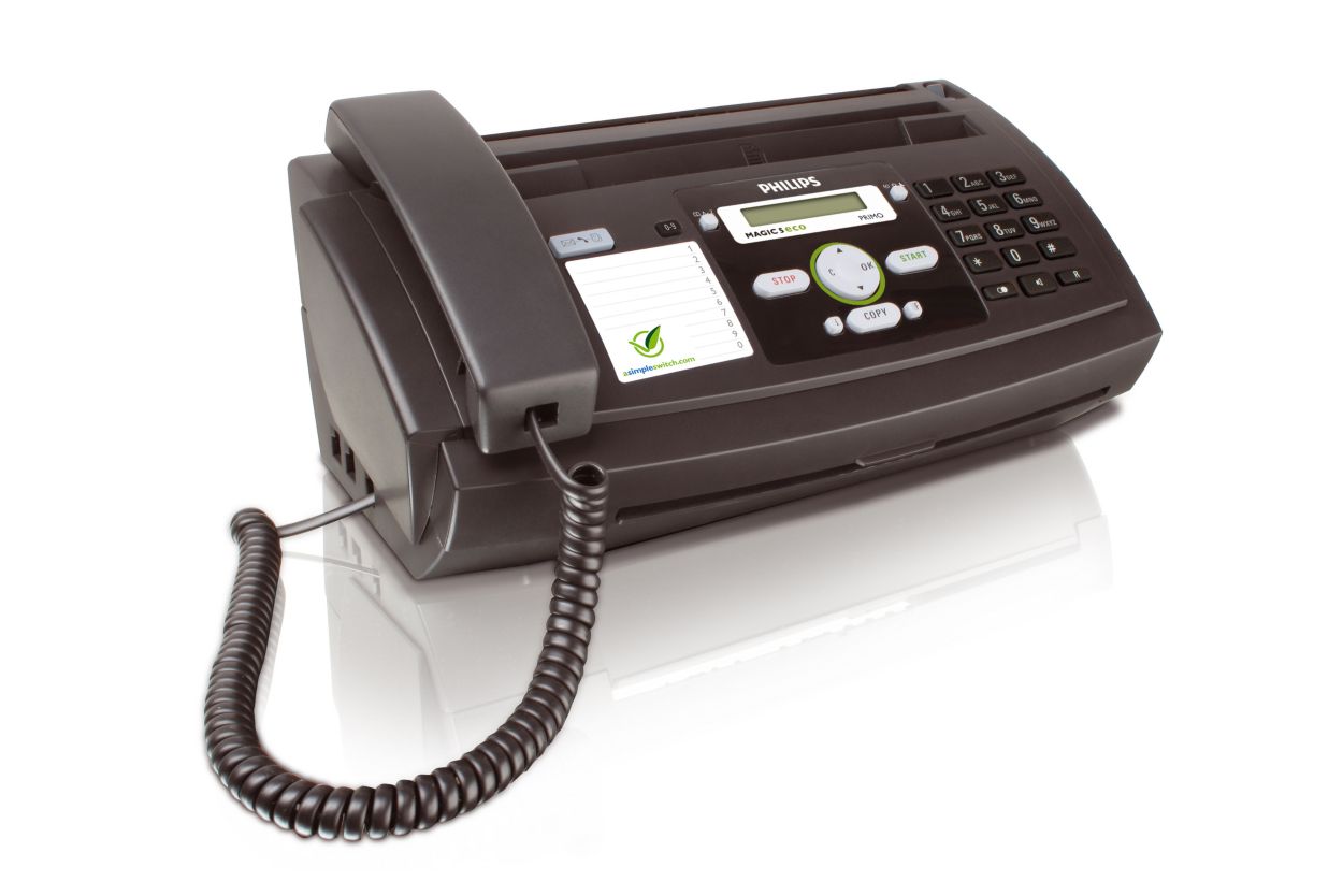 Fax con teléfono y fotocopiadora PPF631E/ESB | Philips