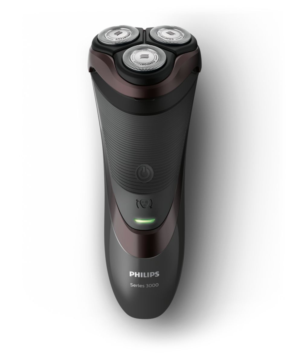 Shaver series 3000 Rasoir électrique à sec S3520/08 | Philips