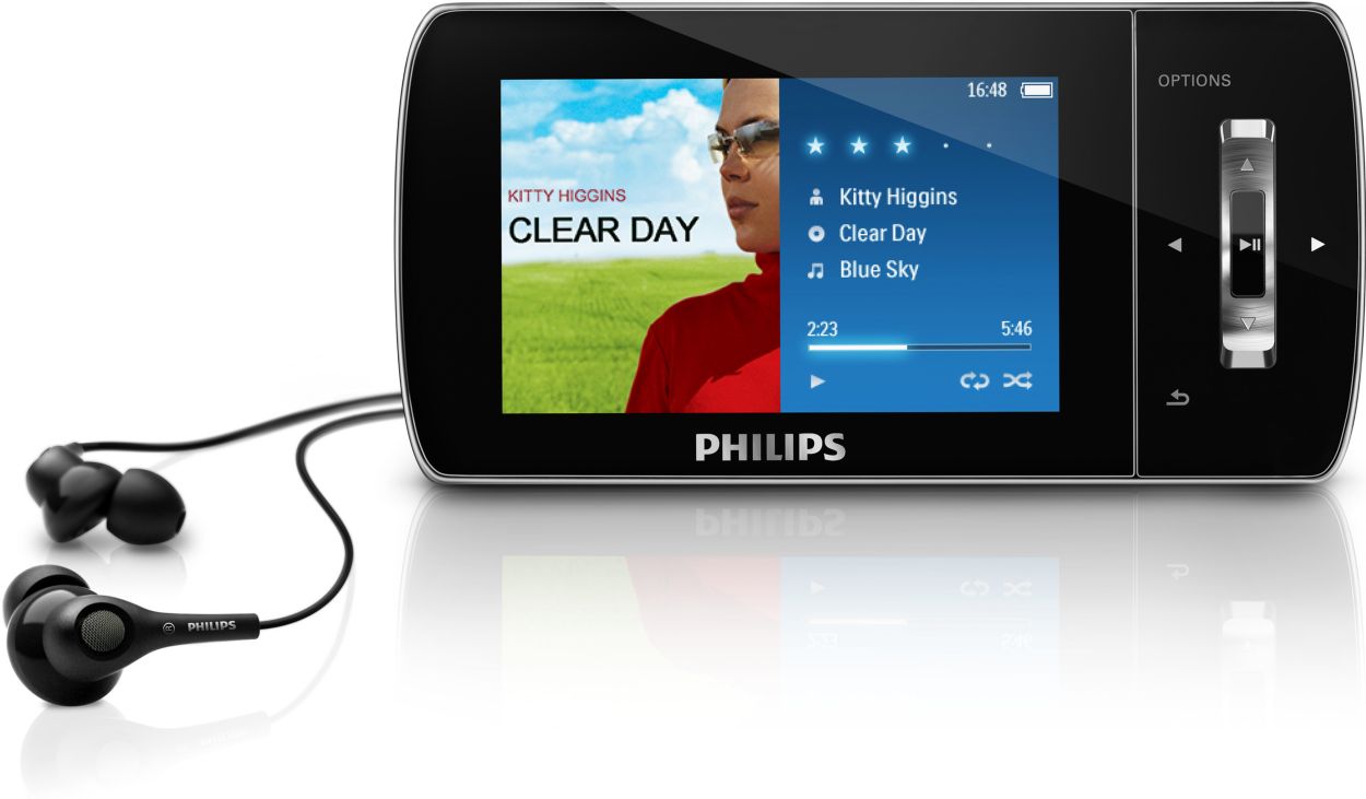 Baladeur vidéo MP3 SA1MUS08K/02 | Philips
