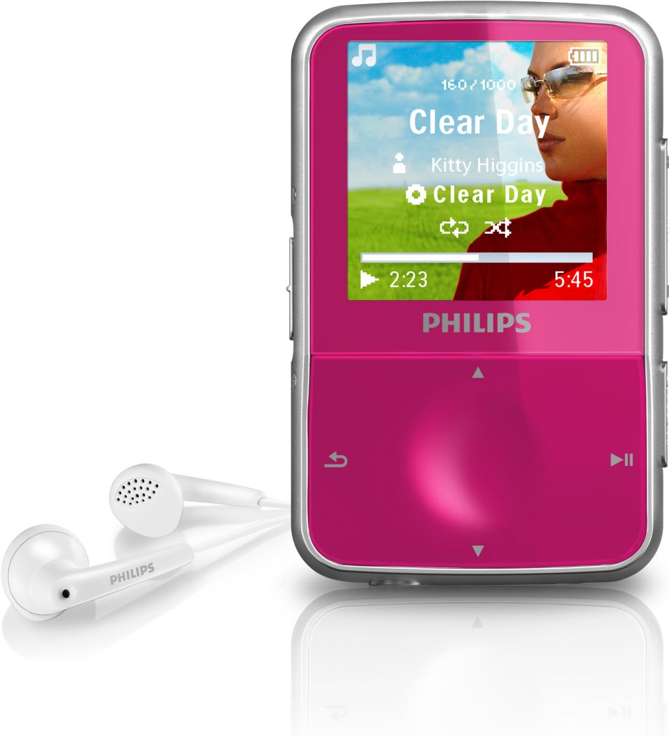 MP3 video player SA2VBE04PW/17 | Philips