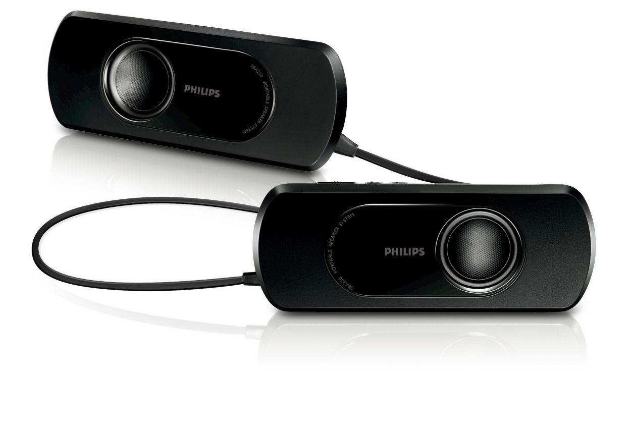 Portable Speaker System SBA230/97 | Philips