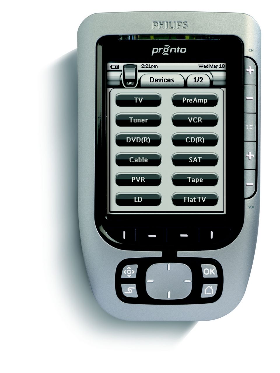 Pronto Home Theatre Control Panel SBCRU960/00 | Philips