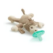Soothie Snuggle Pacifier w/ Easy to Clean Stuffed Animal | Philips Avent