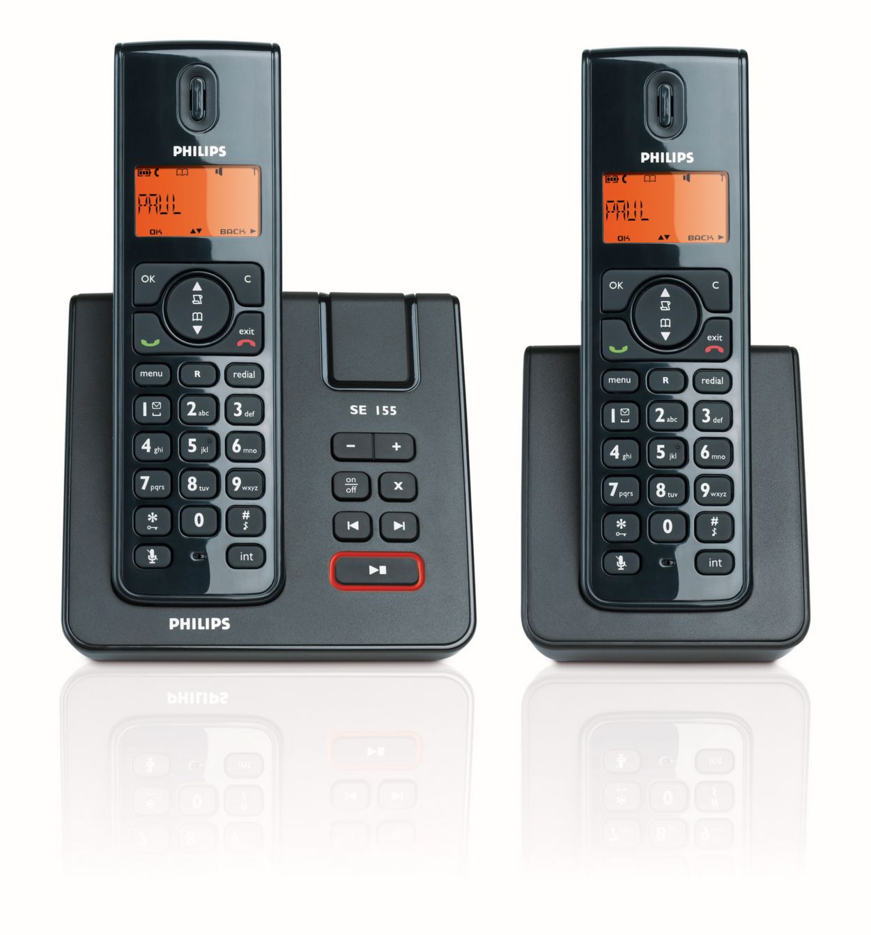 Cordless phone answer machine SE1552B/05 | Philips