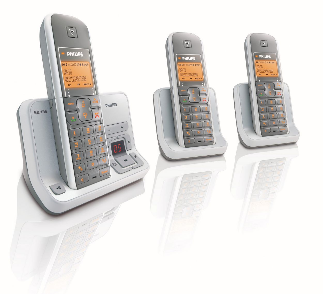 Cordless phone answer machine SE4353S/05 | Philips