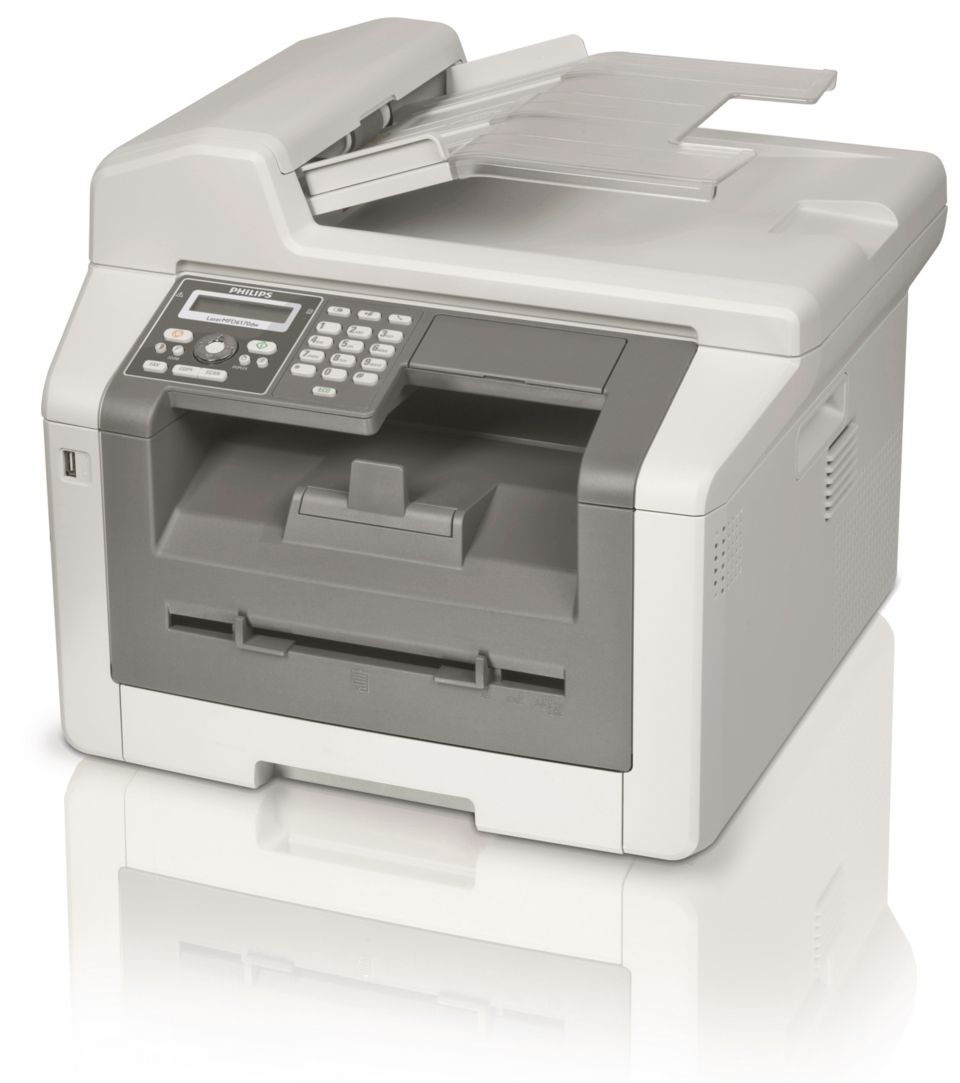 Laserfax mit Drucker, Scanner und WLAN SFF6170DW/DEB | Philips