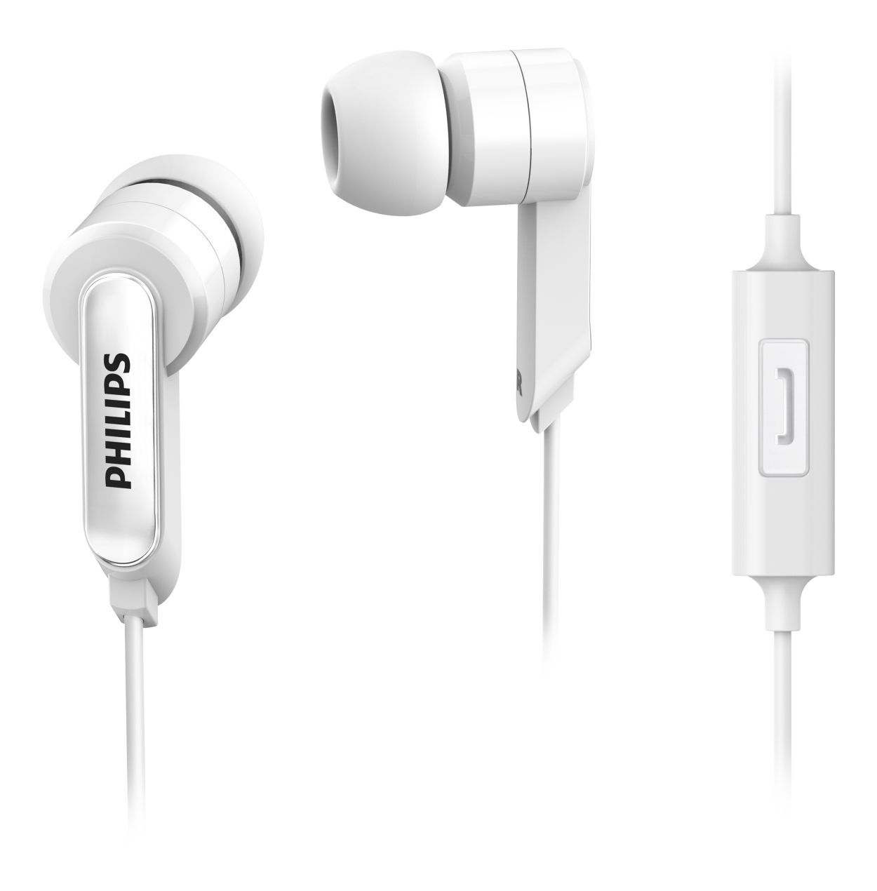 Headphones with mic SHE1405WT/94 | Philips