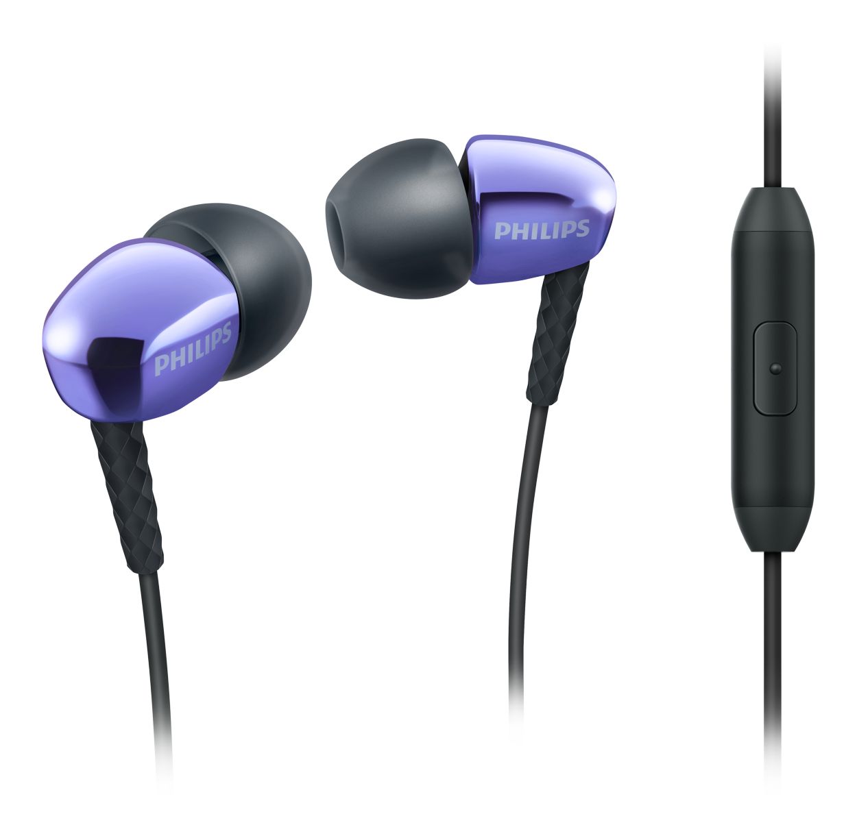 In-ear headphones with mic SHE3905PP/00 | Philips