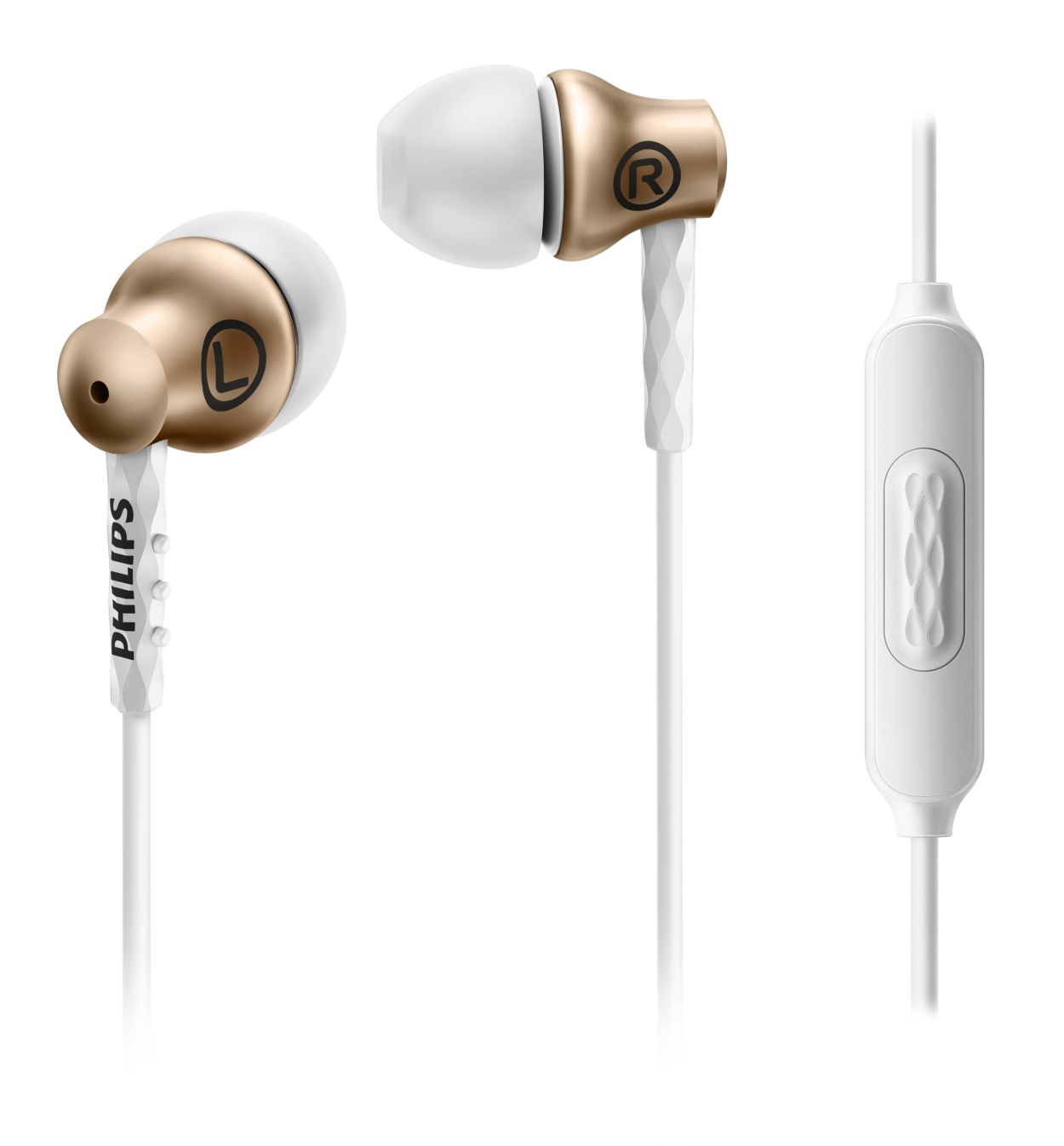 In ear headphones with mic SHE8105GD/27 | Philips