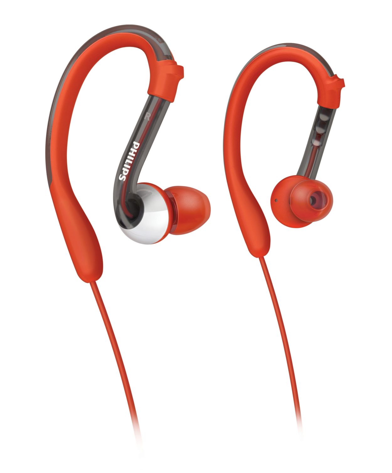 ActionFit Fones de ouvido esportivos com gancho para orelha SHQ3000/10 ...