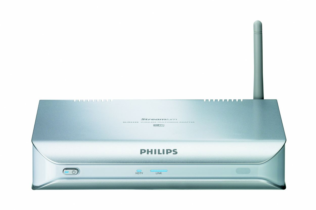 Wireless Multimedia Adapter SLM5500/75 | Philips