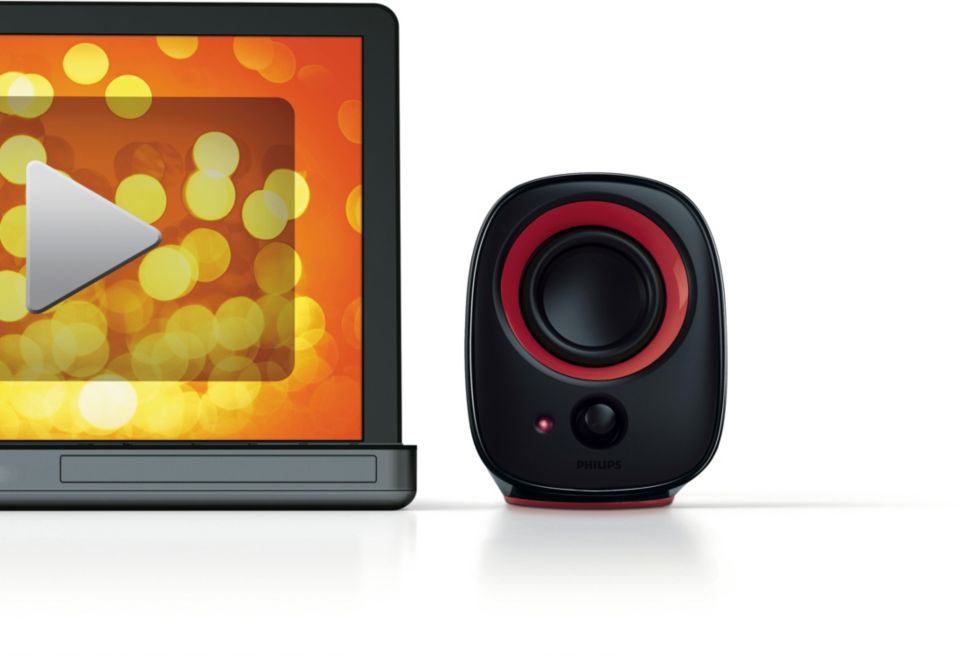 Enceintes USB pour ordinateur portable SPA2210R/10 | Philips
