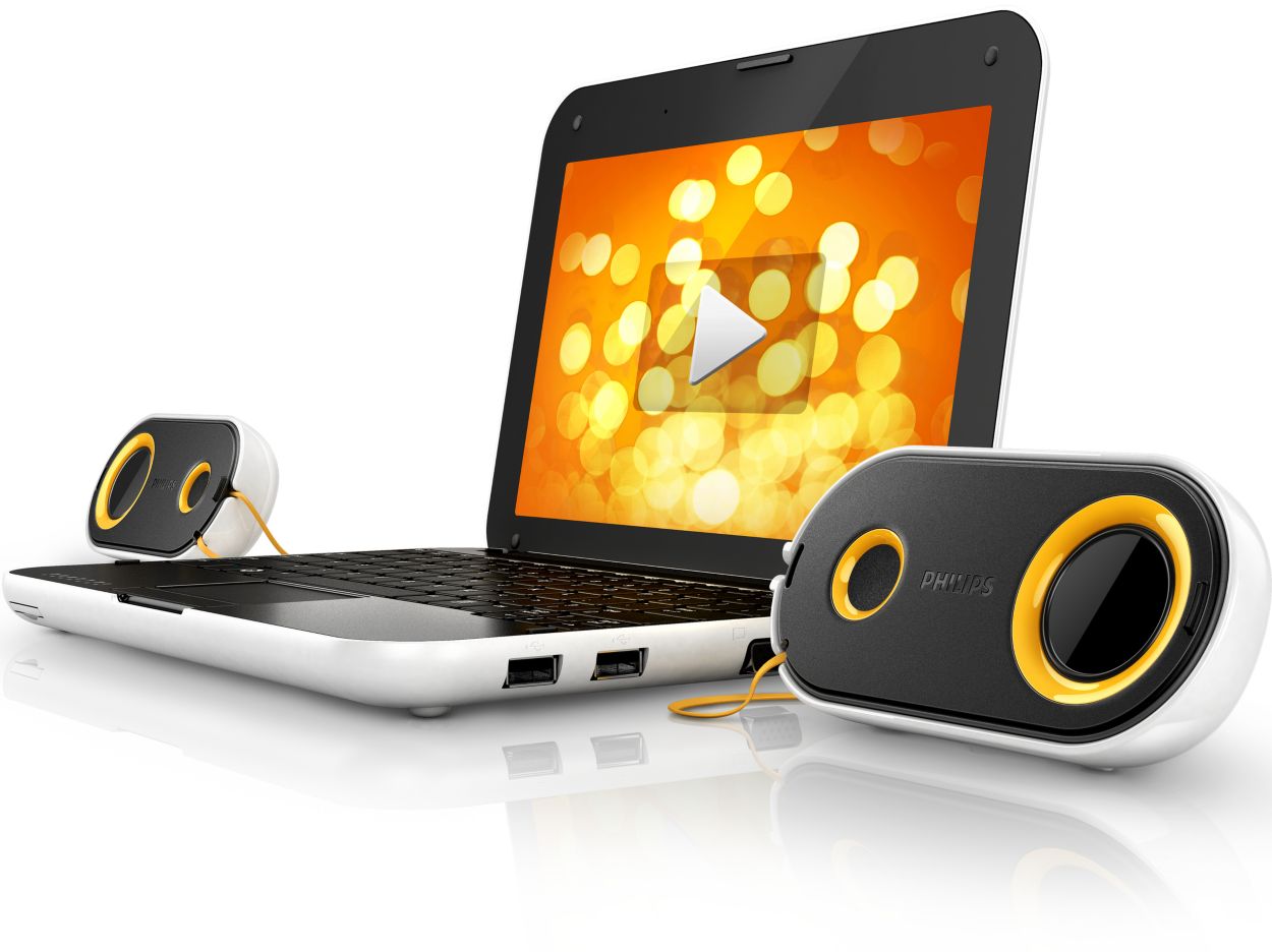 Enceintes USB pour ordinateur portable SPA4210/10 | Philips