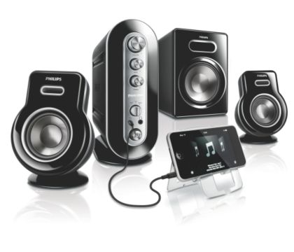 Multimedia Speakers 2.1 SPA9350/10 | Philips