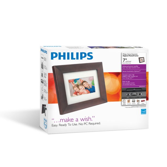 Home Essentials PhotoFrame digital SPF3470 G7 Philips