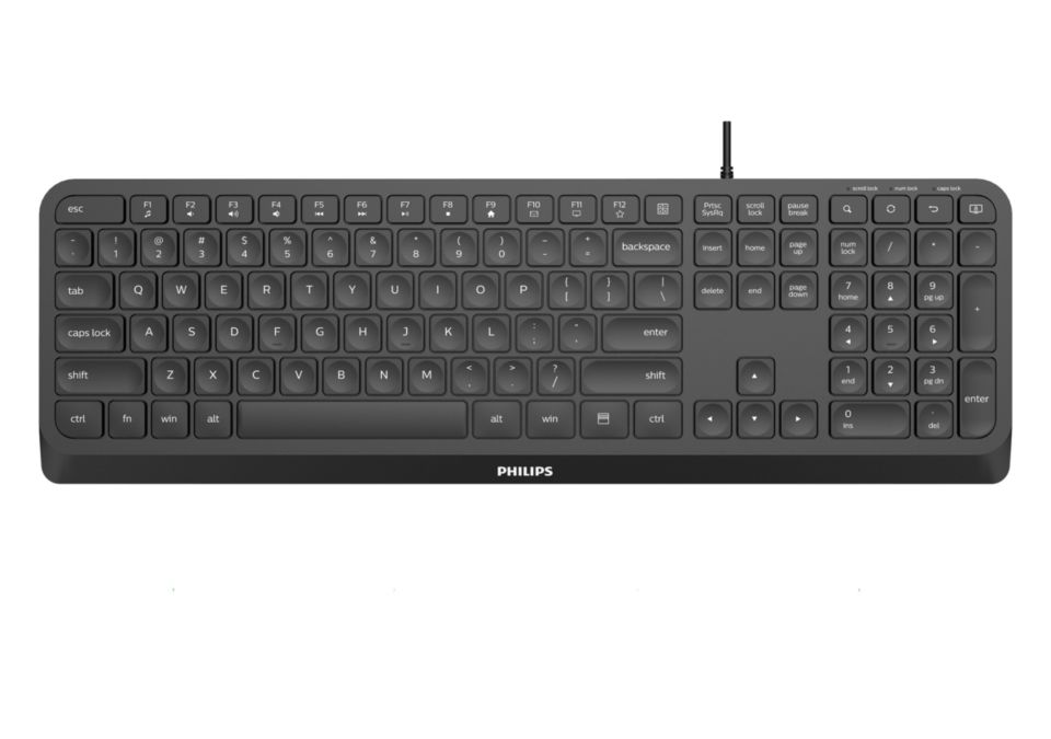 Wired keyboard SPK6207B/94 | Philips