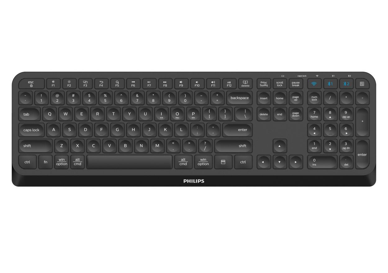 Wireless keyboard SPK6407B/94 | Philips