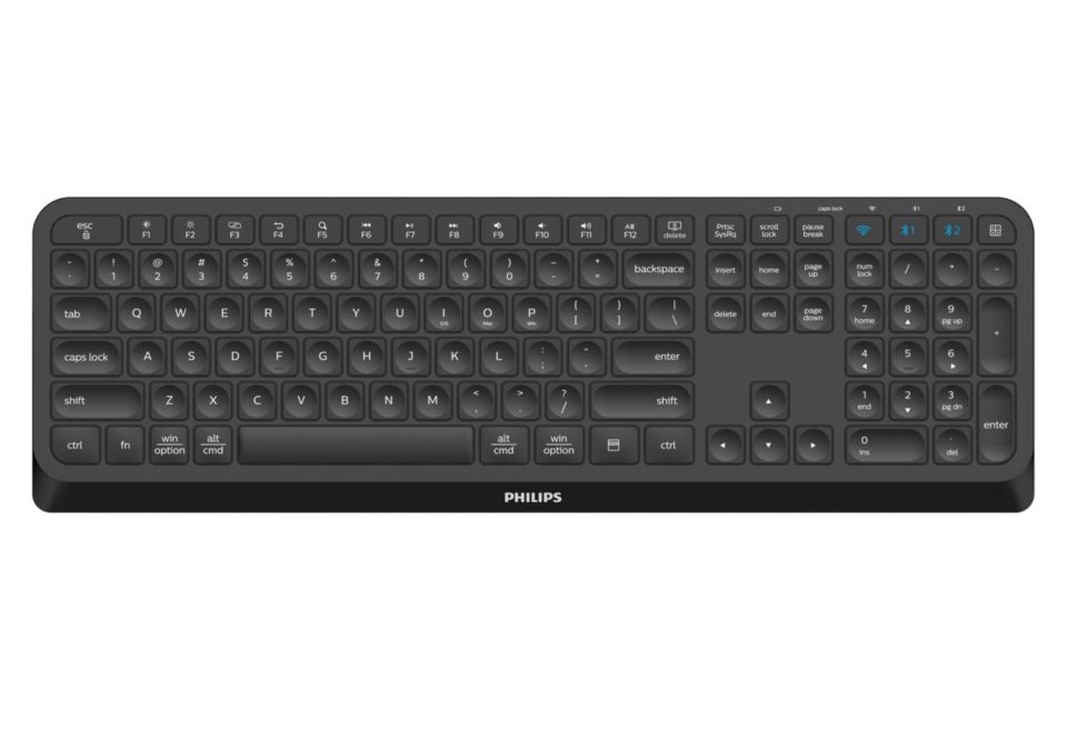 Wireless keyboard SPK6407B/94 | Philips