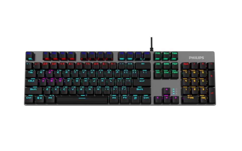 Wired mechanical gaming keyboard SPK8404/00 | Philips
