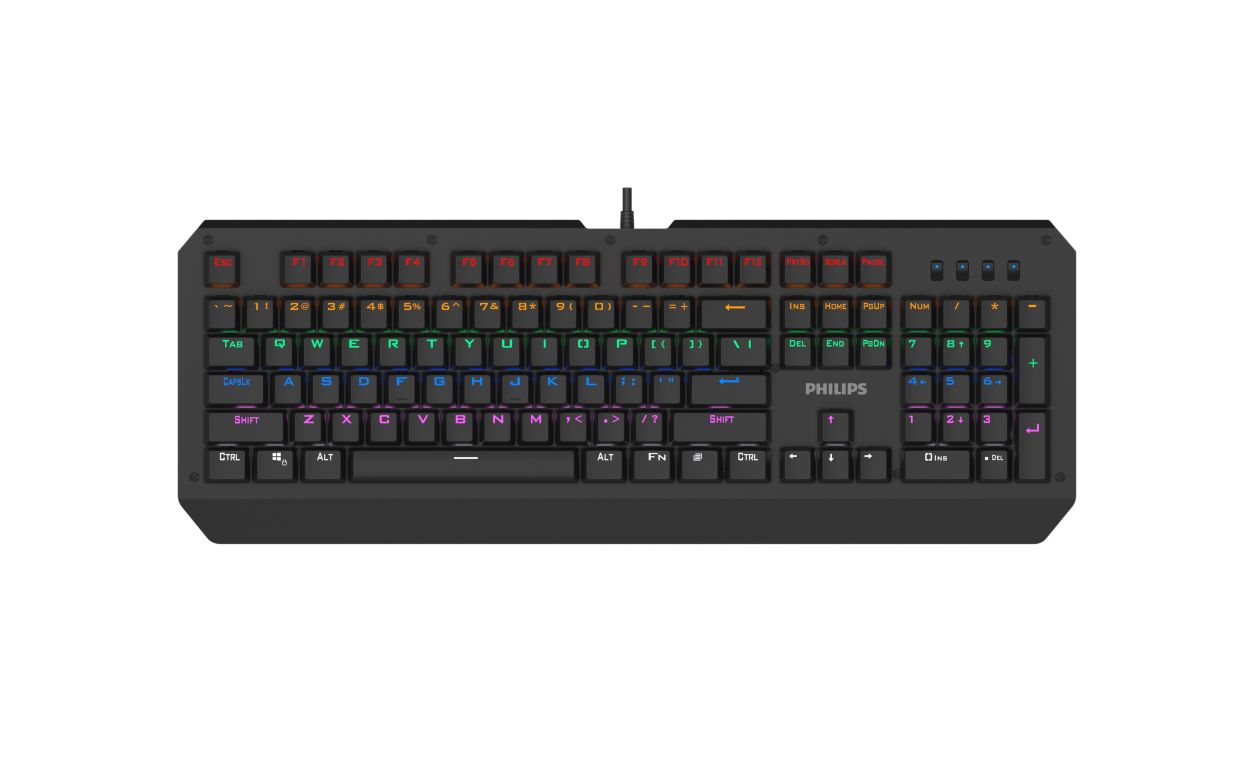 Wired mechanical gaming keyboard SPK8413/00 | Philips