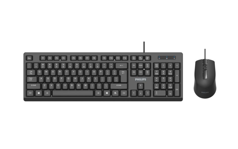 Wireless keyboard-mouse combo SPT6234/00 | Philips
