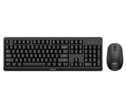 Wireless keyboard-mouse combo SPT6307BL/40 | Philips
