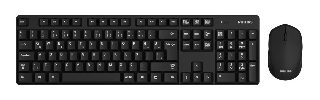 Duo clavier-souris SPT6501BB/00 | Philips