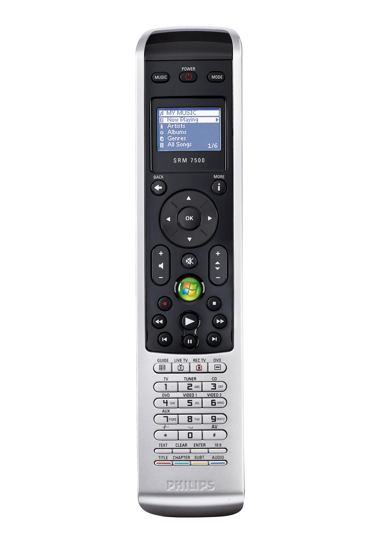 Multimedia Remote Control SRM7500/10 | Philips
