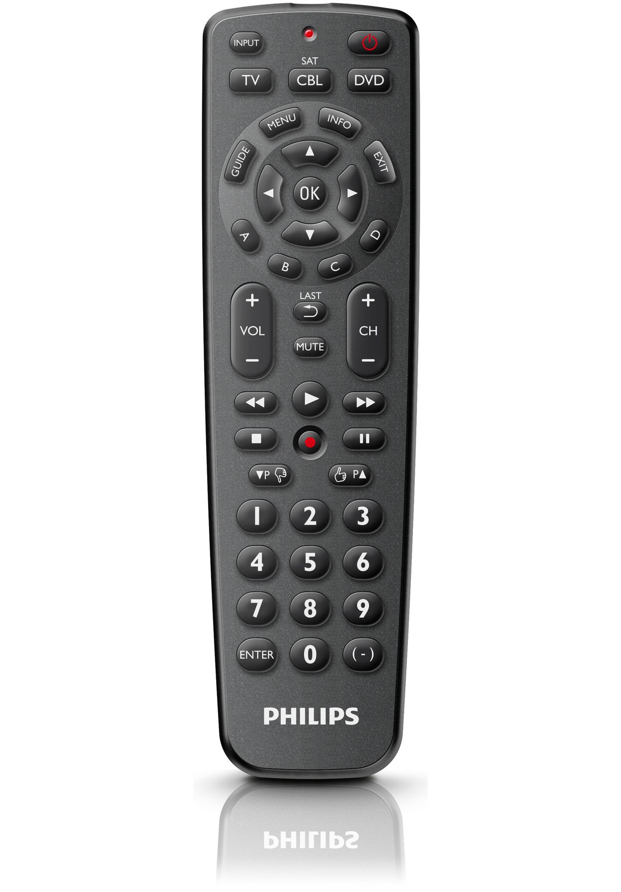 Perfect replacement Control remoto universal SRP1103/55 | Philips