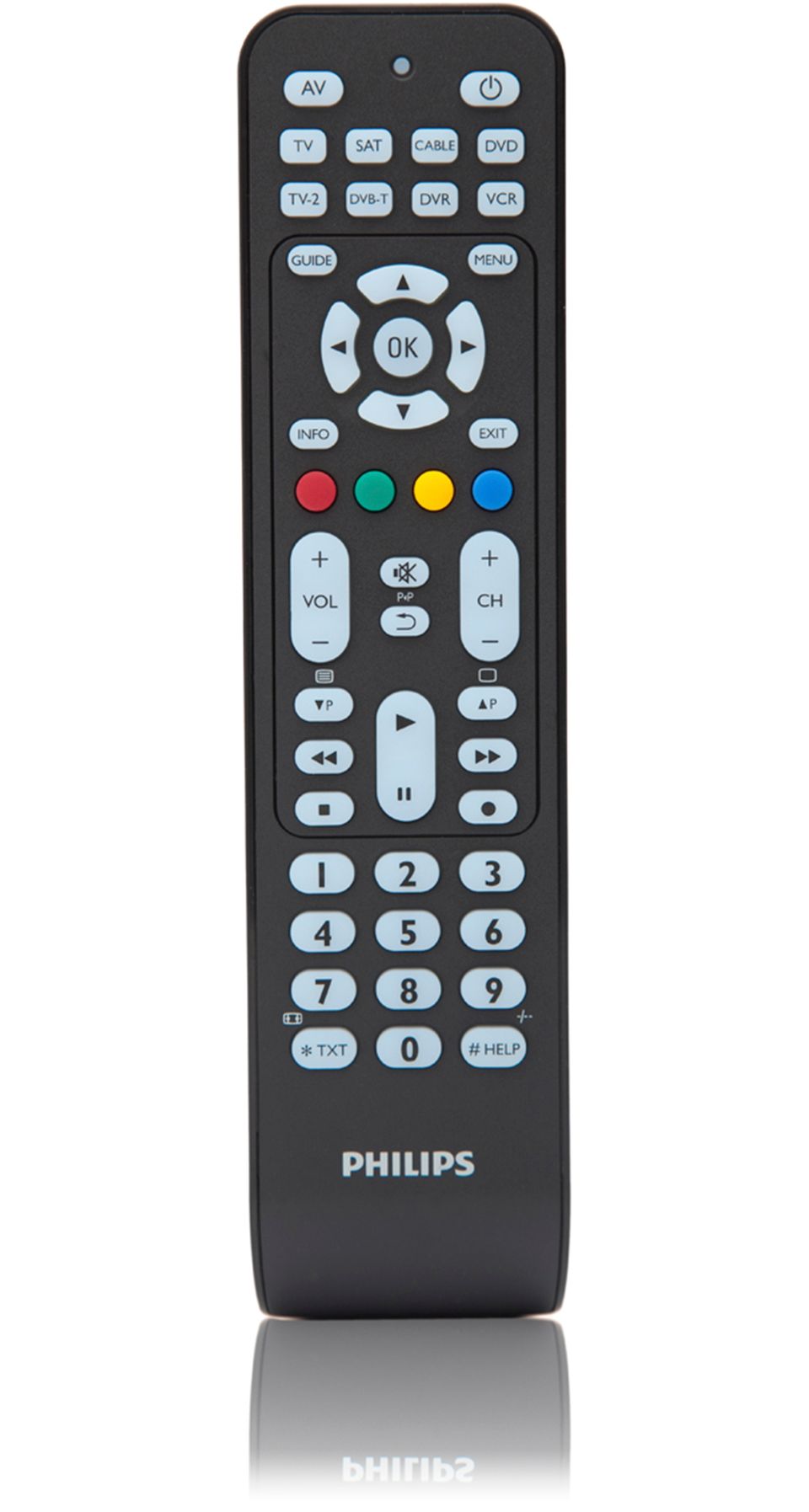 Perfect replacement Télécommande universelle SRP2008B/86 | Philips