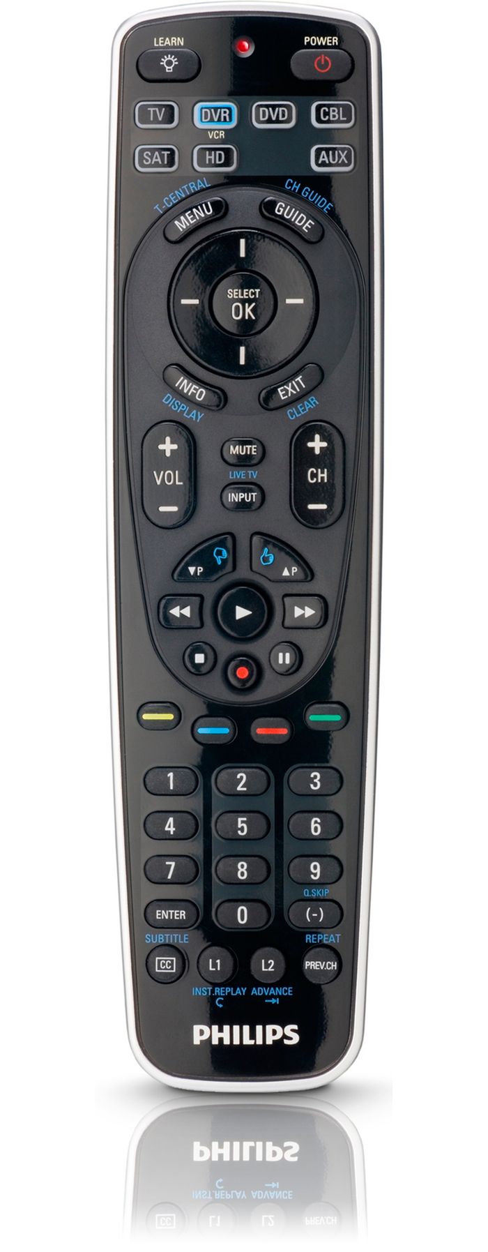 Perfect replacement Universal remote control SRP5107WM/17 | Philips