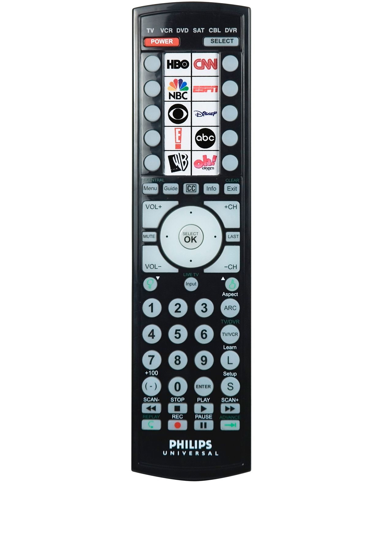 Perfect replacement Control remoto universal SRU4106/27 | Philips